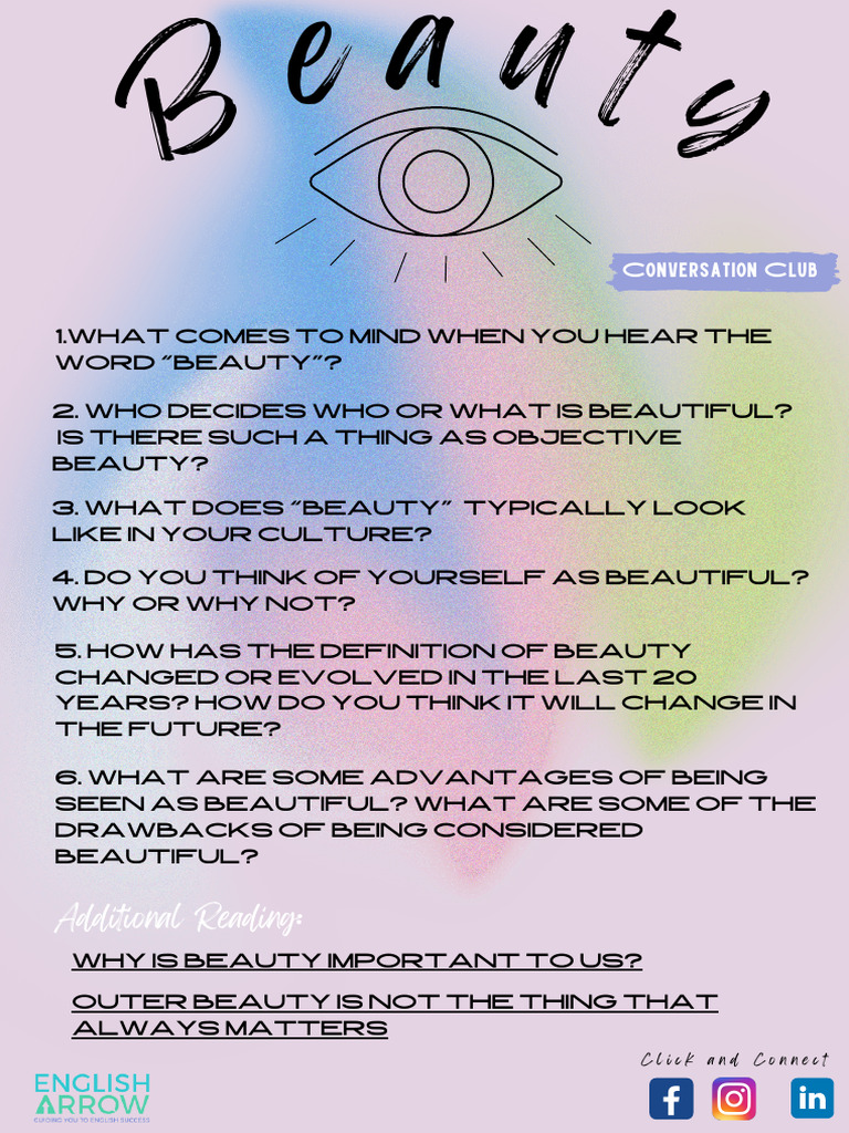 Beauty Conversation Club | PDF