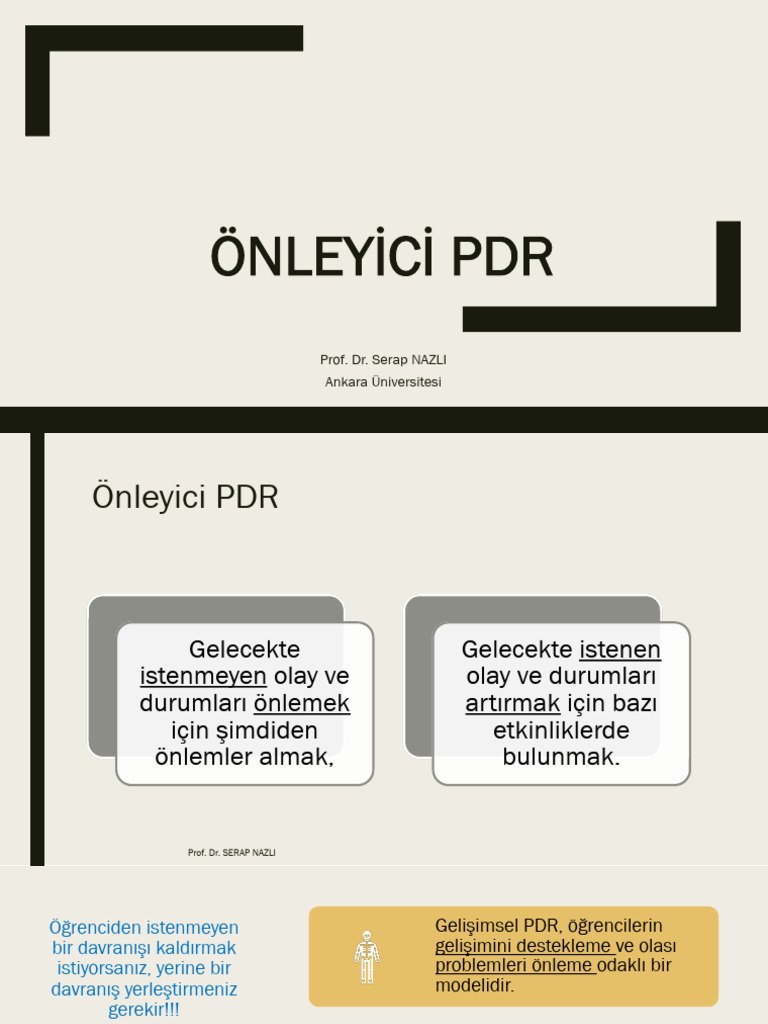 Sunu-10 Önleyi̇ci̇ PDR Programlari | PDF