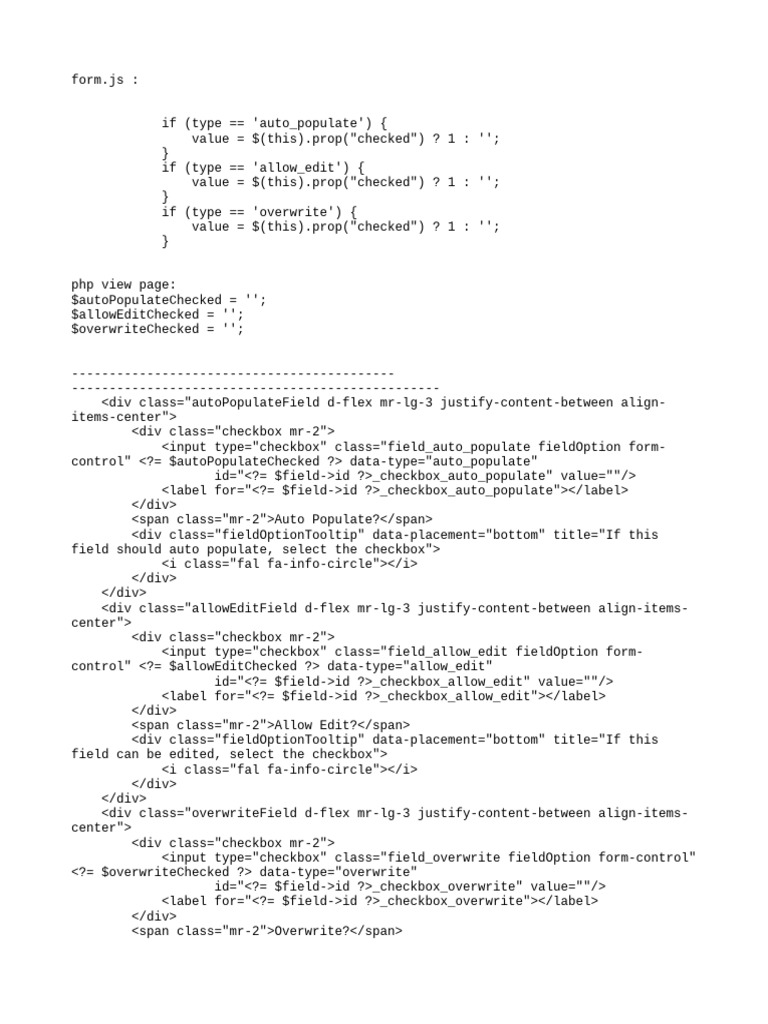 form | PDF | Computer Programming