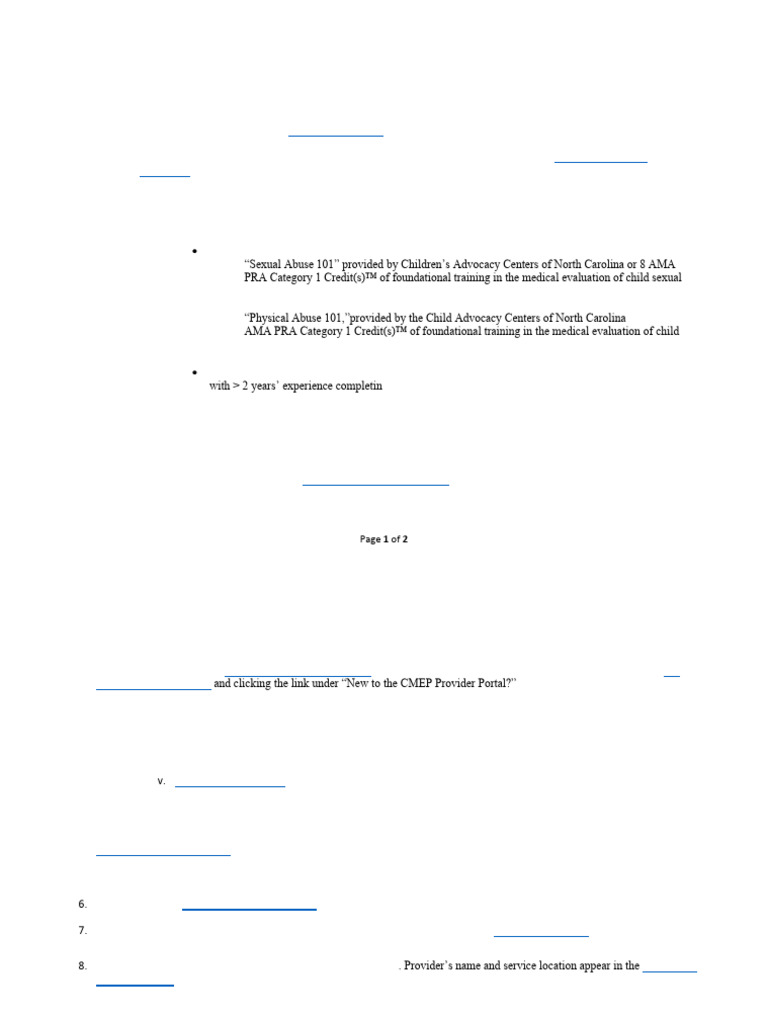 CMEP-Rostering-Protocol-for-Medical-Providers | PDF | Health Care | Social Programs