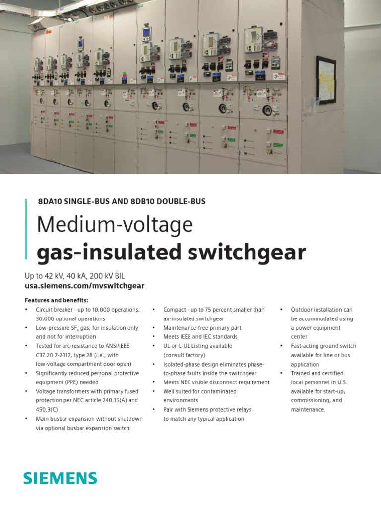 ANSI MV GIS 8DADB Flyer EN | PDF | Manufactured Goods | Electronics