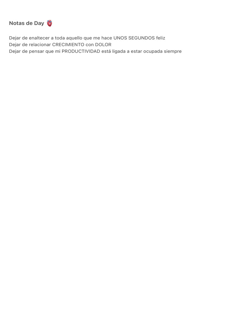 Notas de Day ? | PDF