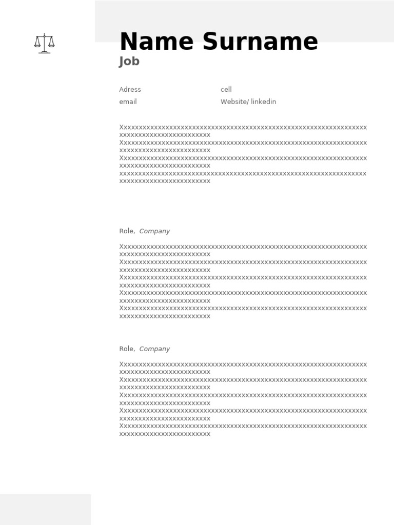 One Pager Ii Pdf Office Work Text