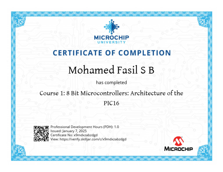 certificate sample | PDF