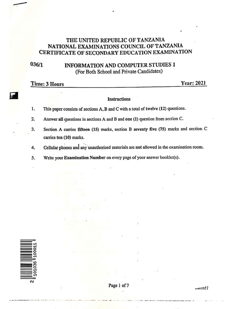 Computer1-F4-2021 | PDF