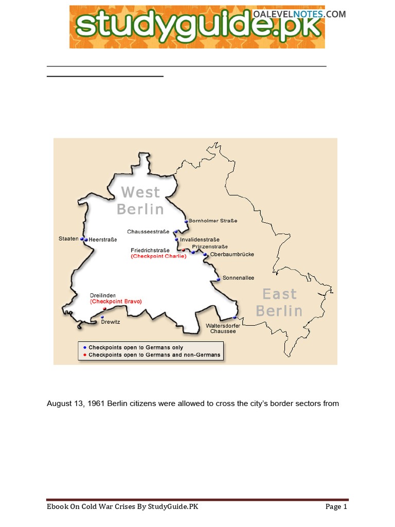 Cold-War-Crisis-Ebook | PDF | Cuban Missile Crisis | Berlin Wall