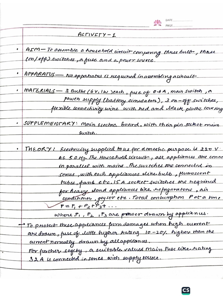 PHYSICS ACTIVITY FILE CLASS 12 Easy Short | PDF
