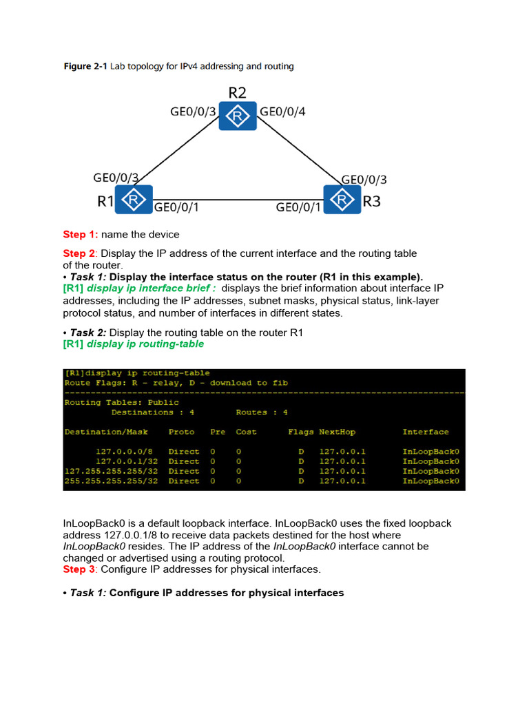 lab-two | PDF | Ip Address | Router (Computing)