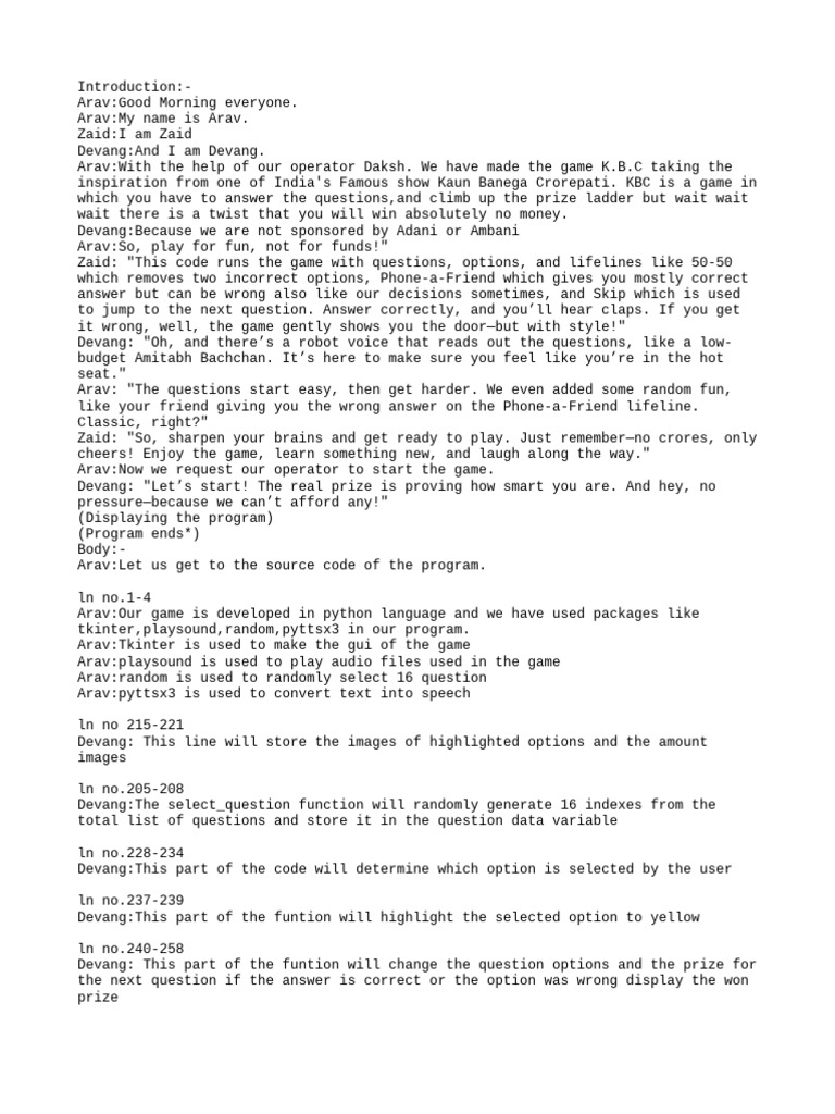 Script (1) | PDF | Computer Programming | Computing Script (1) | PDF | Computer Programming | Computing
