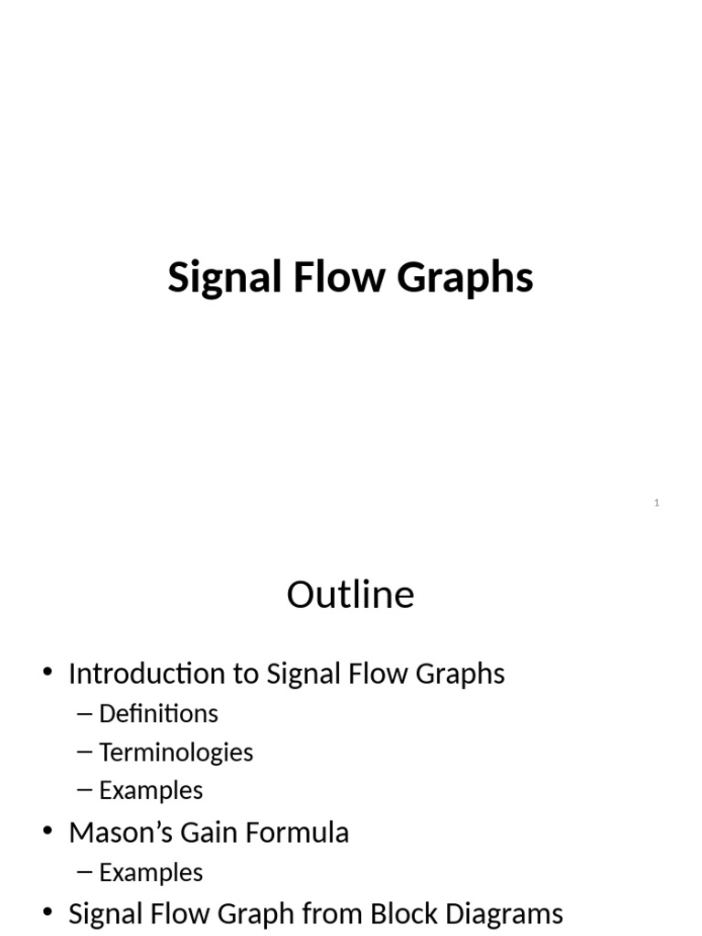 2 - 3 Signal - Flow - Graphs | PDF | Applied Mathematics | Algorithms