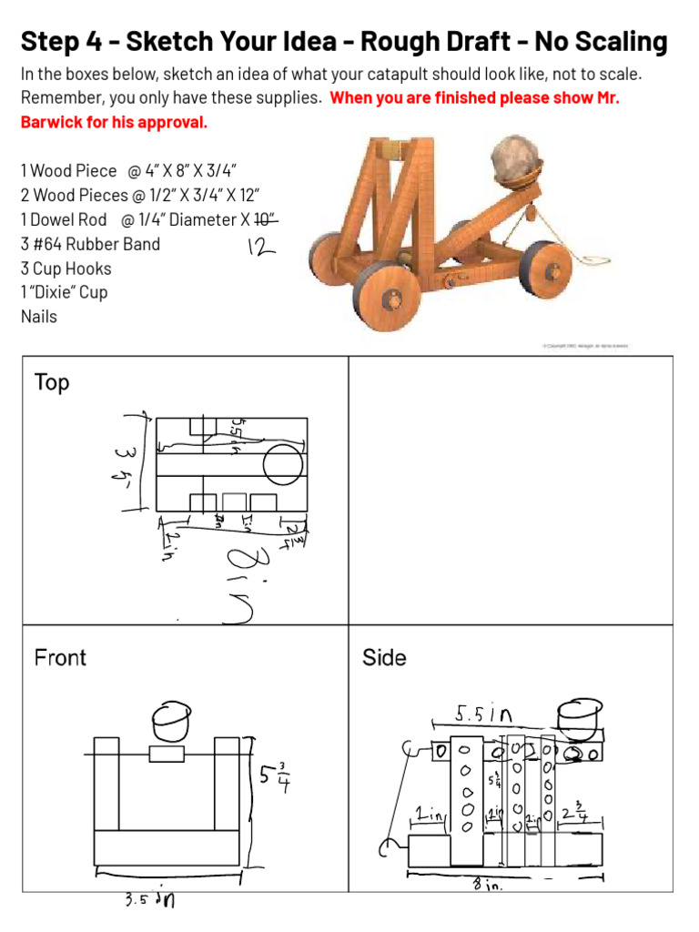 Catapult Project Project Guide PDF | PDF