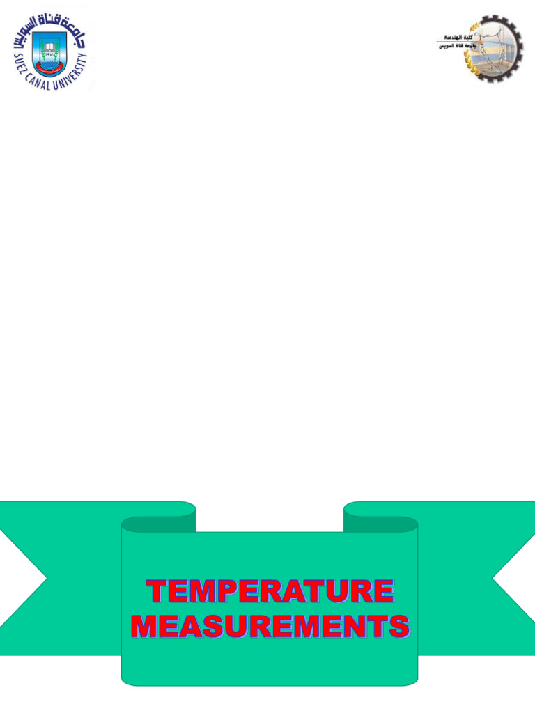 Temperature Measurement Techniques | PDF | Electrical Resistance And ...