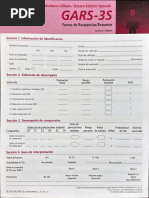 GARS 3 Spanish | PDF | Espectro autista | Sicología