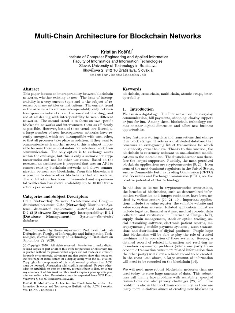 out | PDF | Cryptocurrency | Distributed Computing