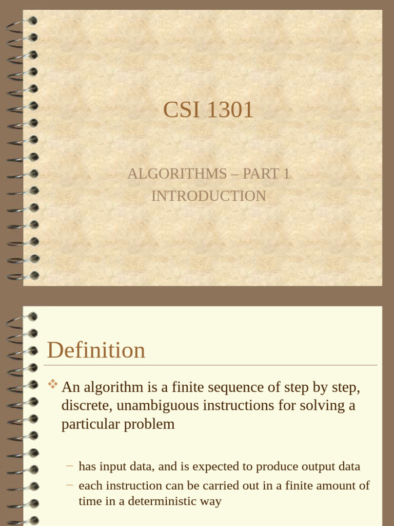 Alg Introduction | PDF | Data Type | Algorithms