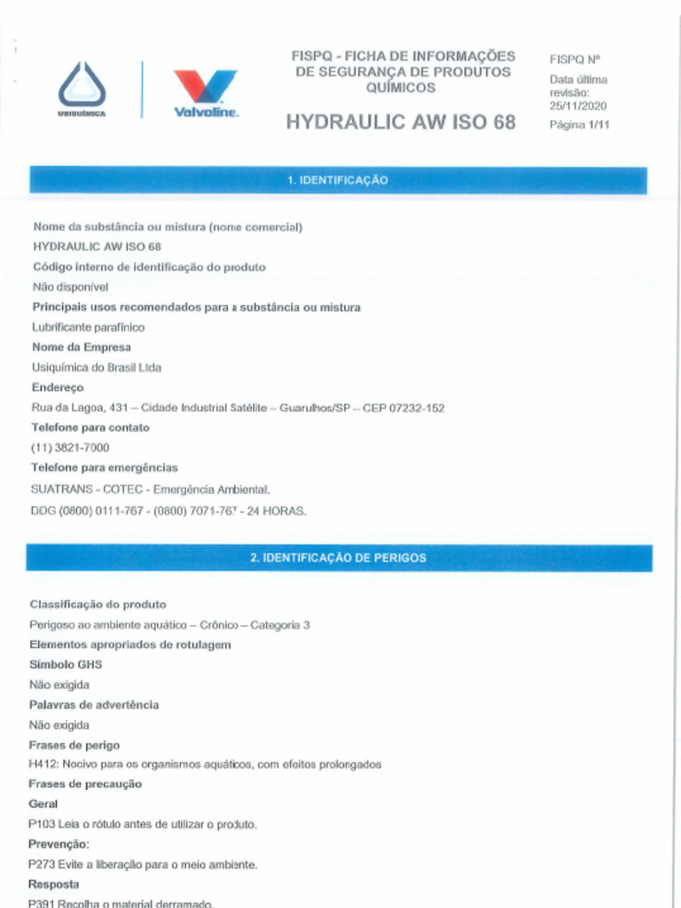 Fispq - Hydraulic Aw Iso 68 | PDF