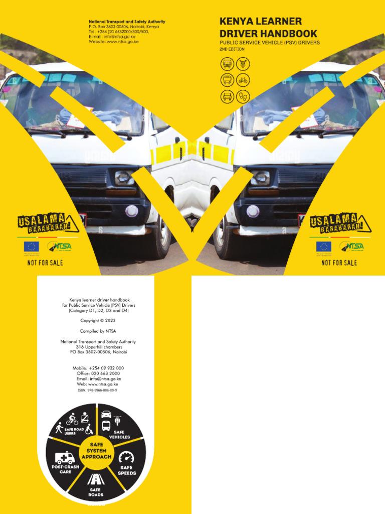 Kenya Learner Handbook | PDF | Traffic | Land Transport