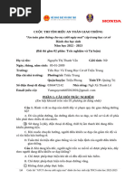 Đáp An Bài Thi ATGT | PDF