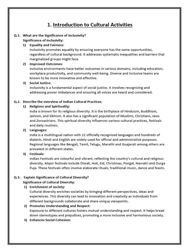 FYBBI Cultural Notes | PDF | Dances