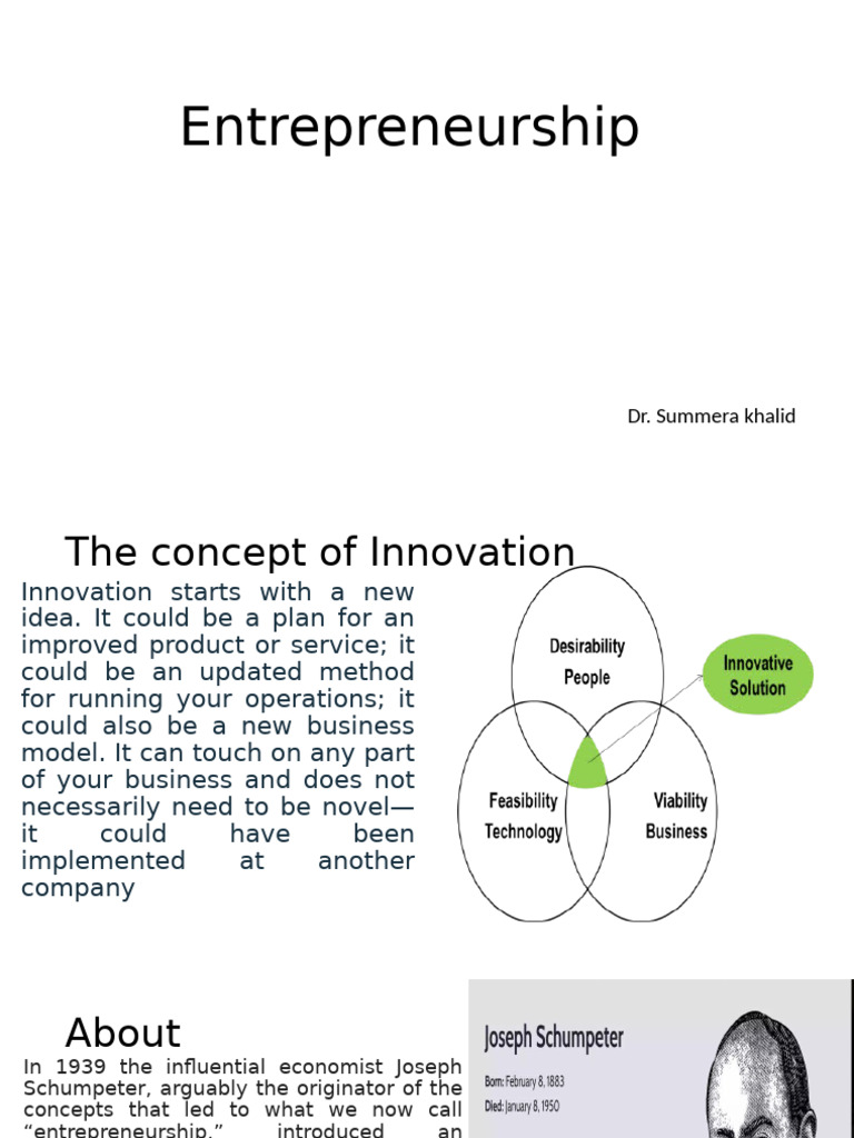 Entrepreneurship 4 (3) | PDF | Entrepreneurship | Innovation
