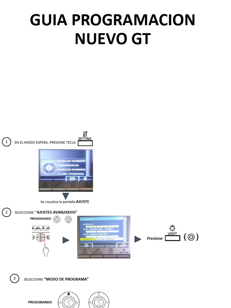 Guia Programacion Nuevo GT | PDF | Informática