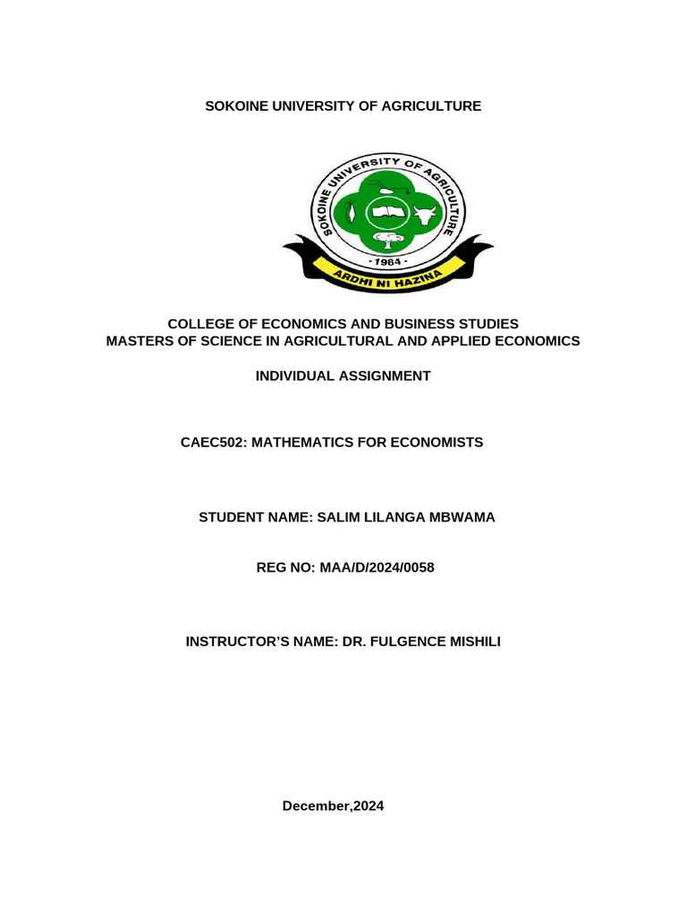 Caec 502 Assignment Iii | PDF