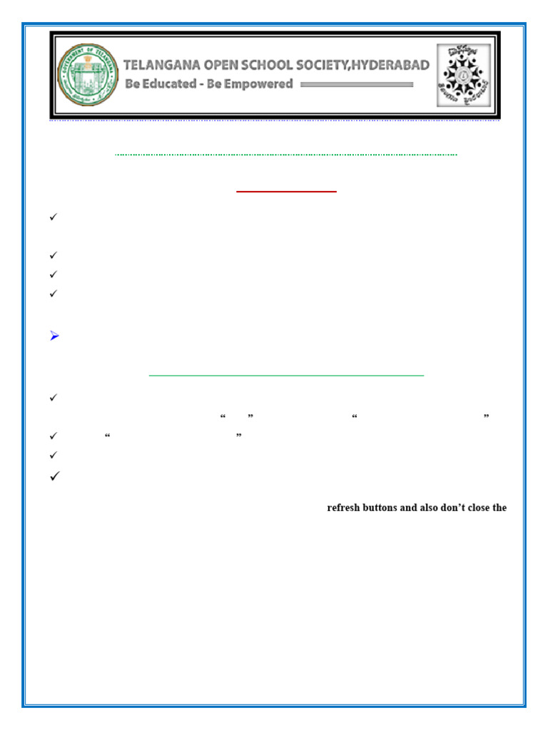 TOSS Examination Fee Payment User Guide | PDF | Debit Card | Payments