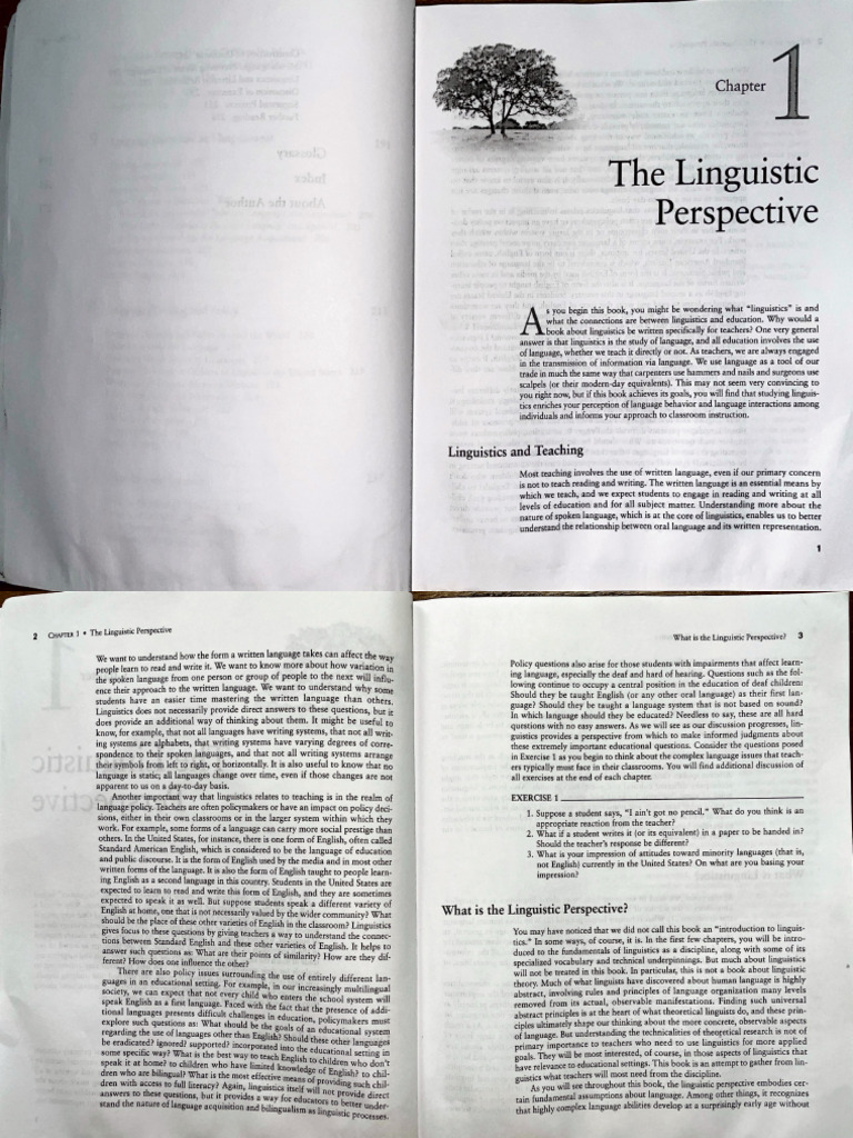 Linguistics for Educators: A Guide | PDF | Linguistics | Grammar