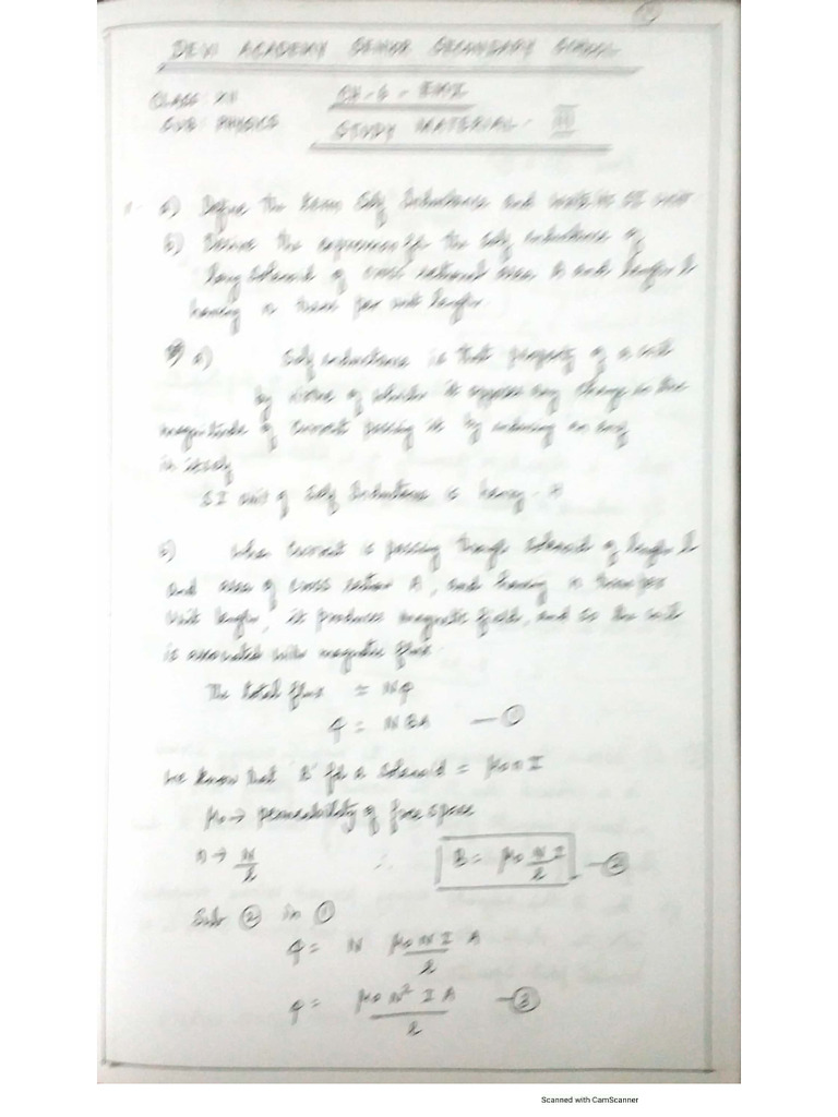 Study Material 3 | PDF