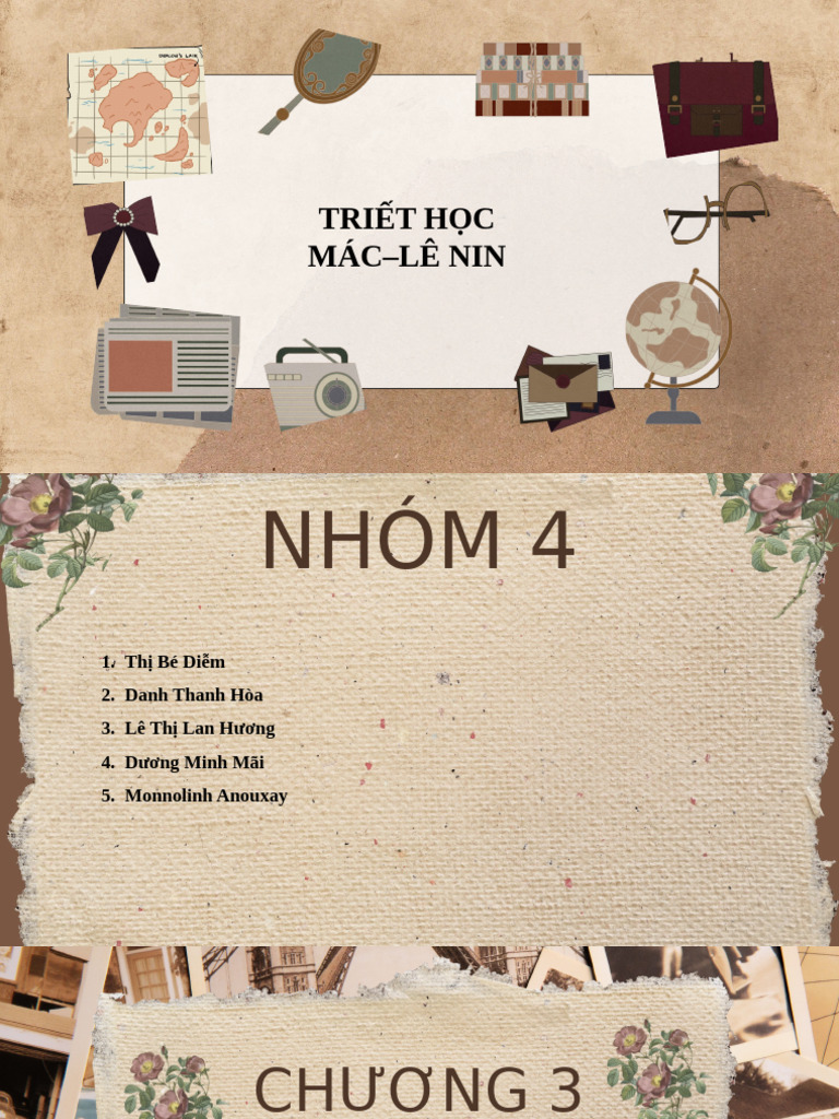 Triết Học Mác - Lê Nin - Nhóm 04 | PDF