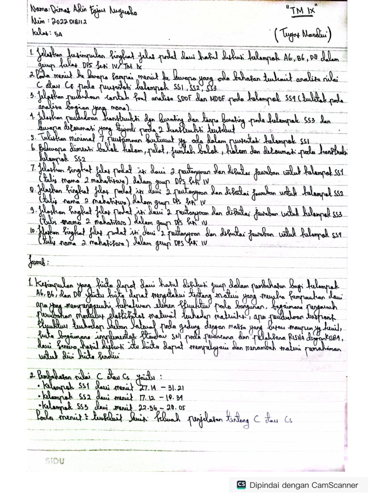 Tugas Mandiri (Dimas Adin Fajar Nugroho) | PDF