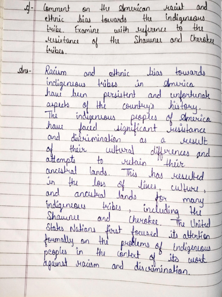 Shawnee and Cherokee Tribes | PDF