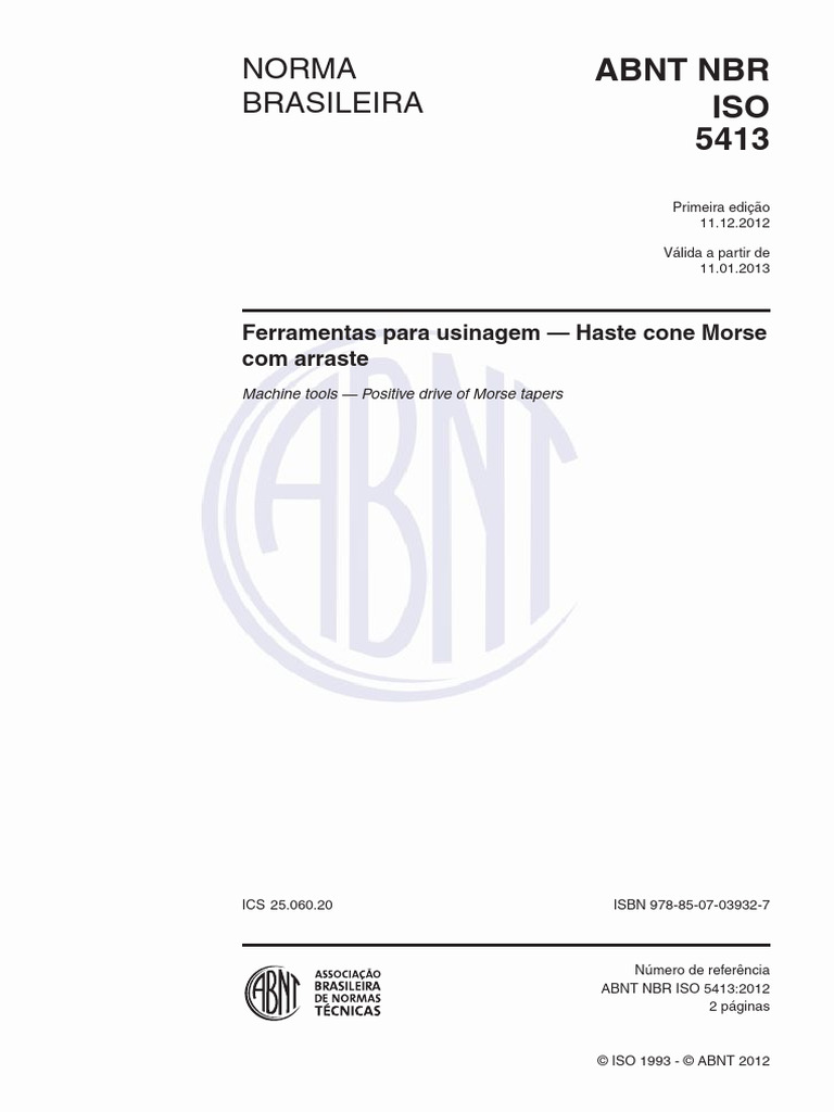 Abnt NBR Iso 5413 2012 | PDF