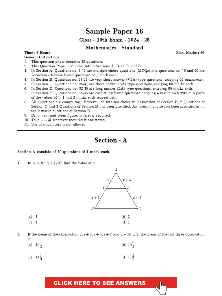cbjemapu16 | PDF | Mean | Mathematics
