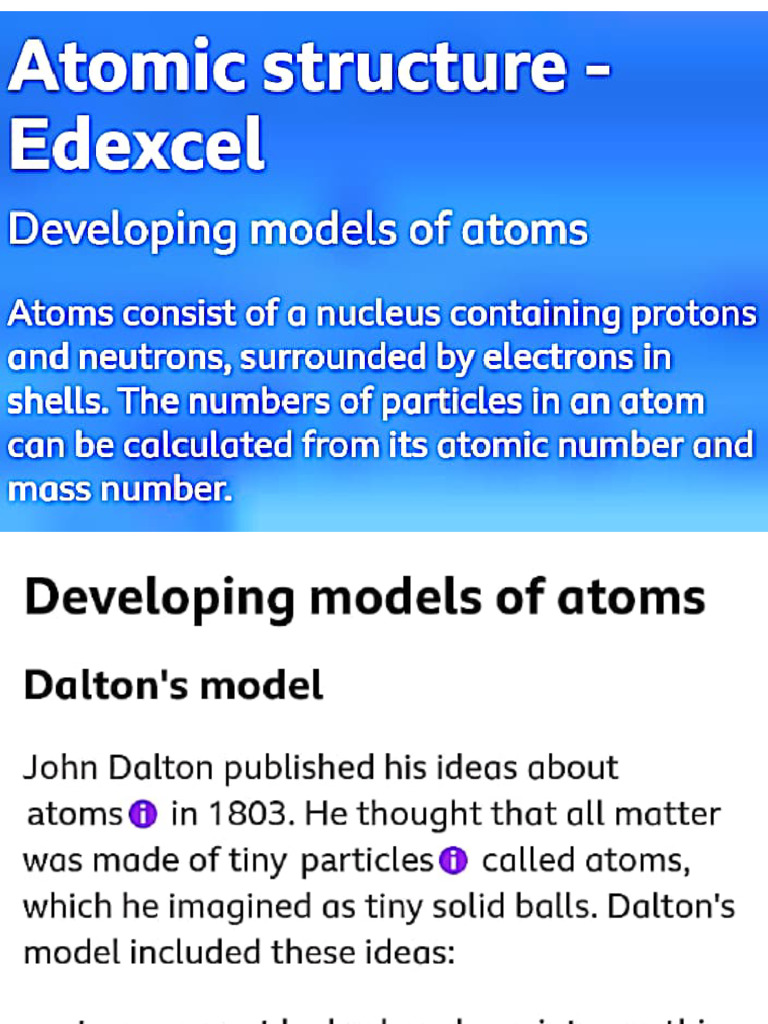 Atomic Structure | PDF