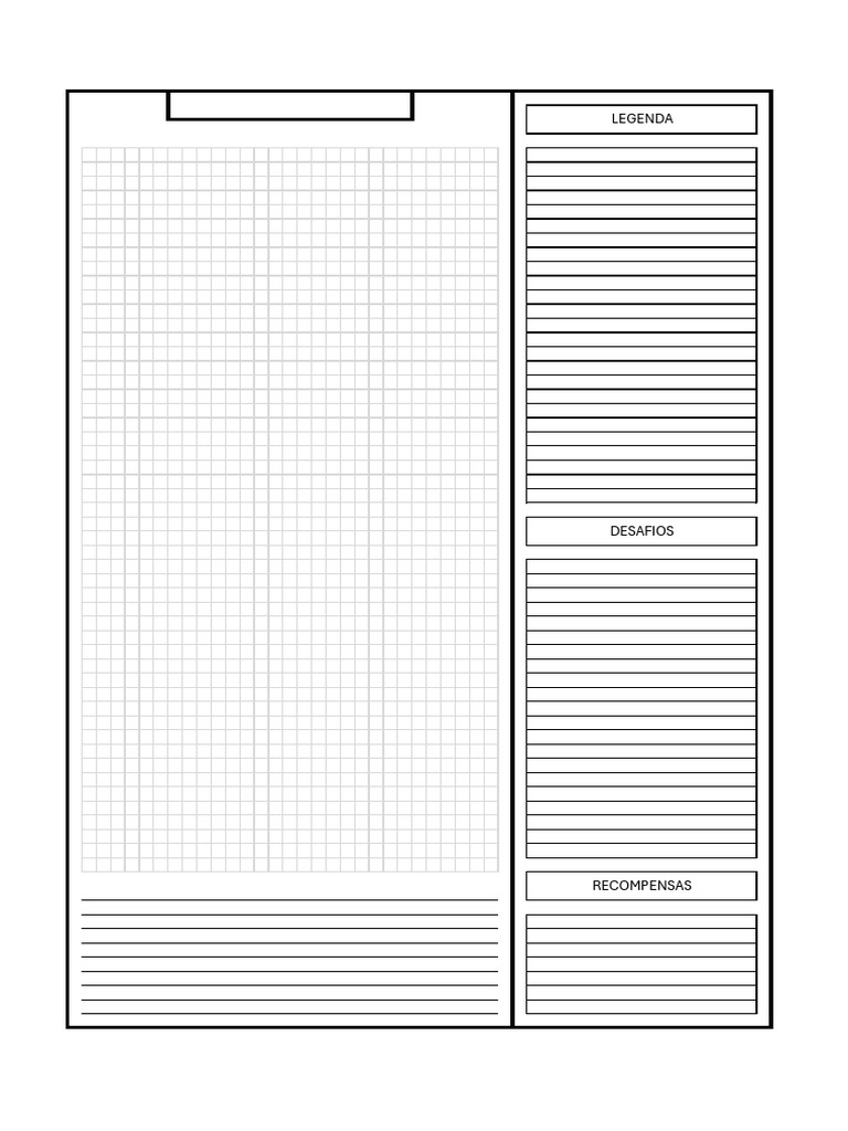 Dungeon Template - Printable | PDF