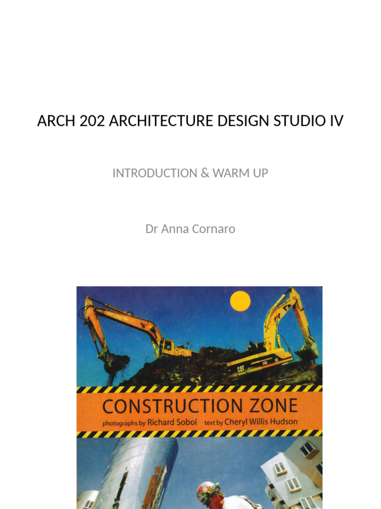 Arch202 Introduction State Center | PDF