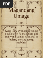 Ang Tulang Liriko at Mga Uri Nito | PDF