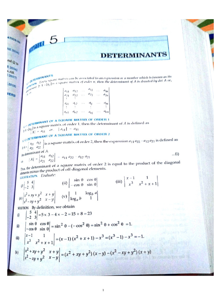 Maths Notes Class 12 | PDF