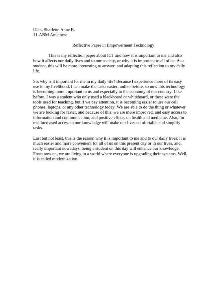 Ulan, Sharlette Anne B | PDF