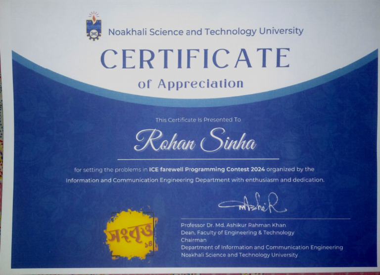 problem setter certification | PDF