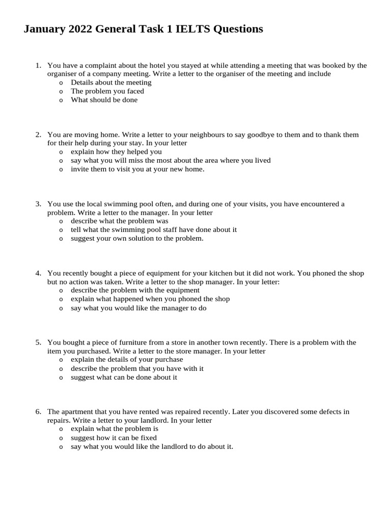 25 Most Recent Topics of General Training Task 1 | PDF | Landlord