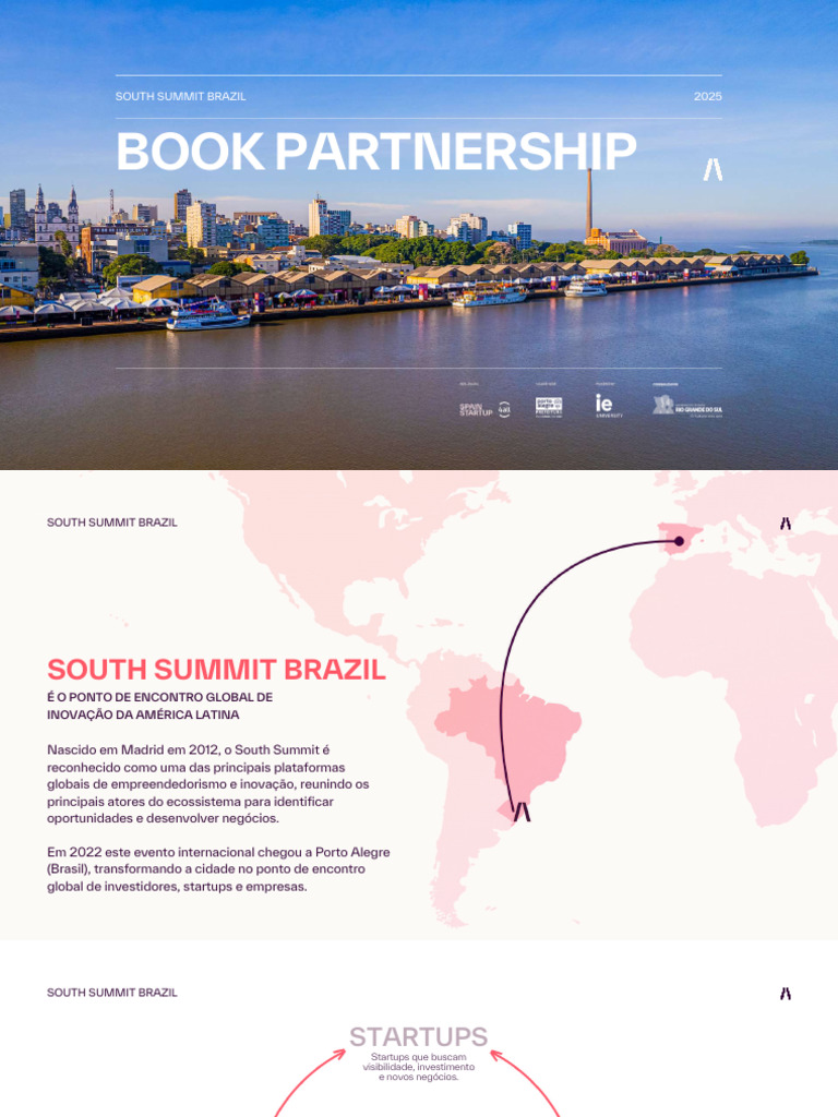 Oportunidades de Parceria South Summit 2025 | PDF | Empresa Startup ...