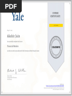 Coursera Certificate Example | PDF