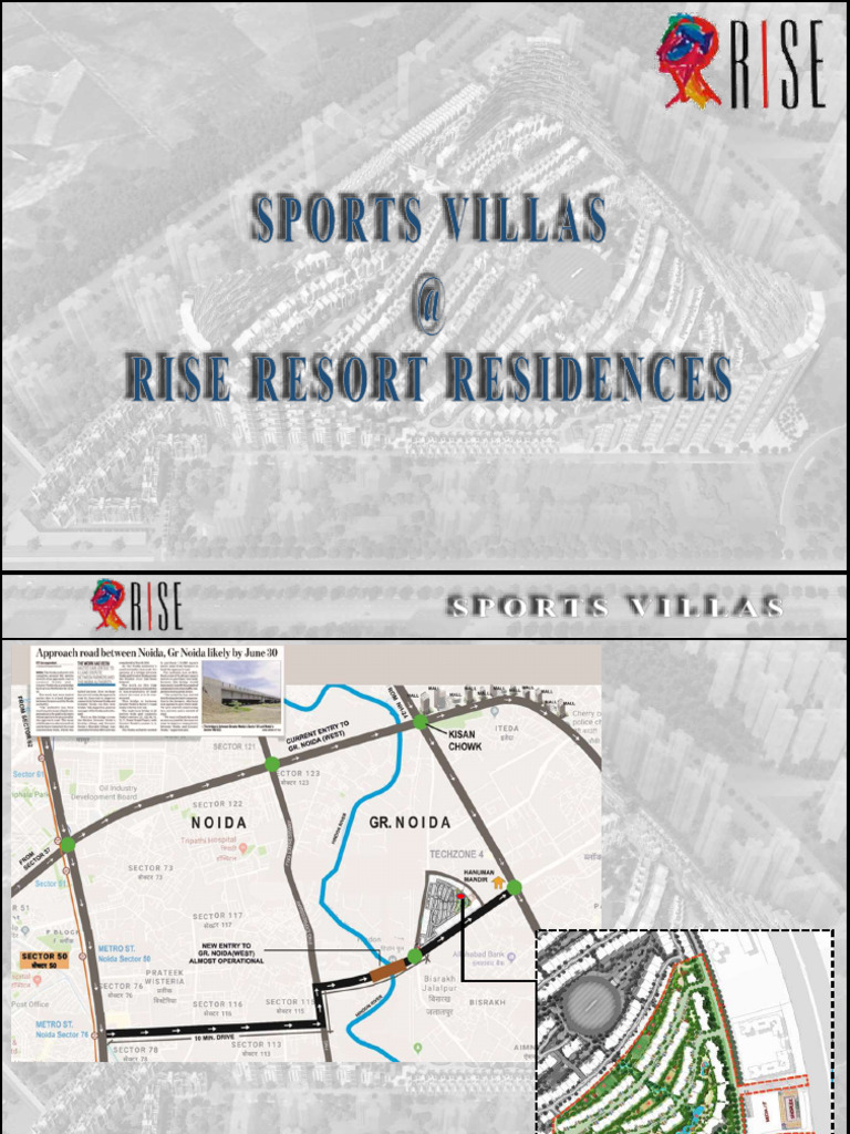 Rise Sports Villa Brochure | PDF | Sports