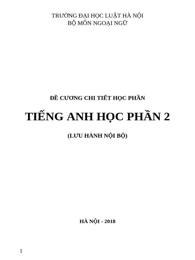 Anh Van HP2 - 4TC | PDF