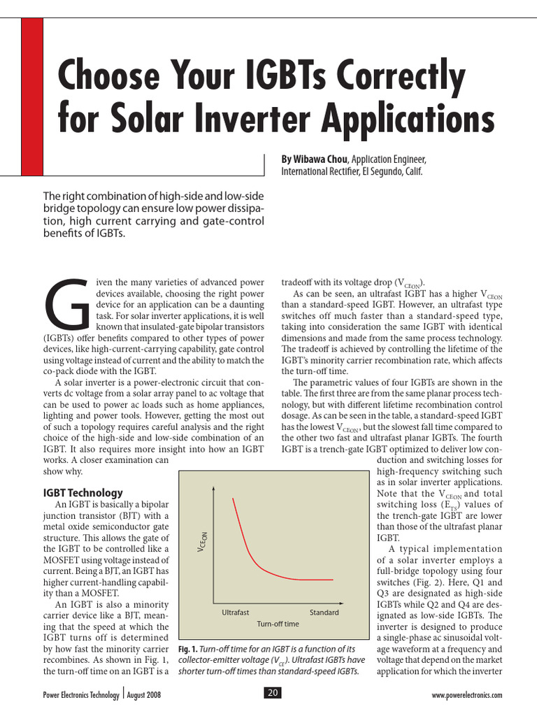 Infineon-Choose_Your_IGBTs_Correctly_for_Solar_Inverter_Applications ...