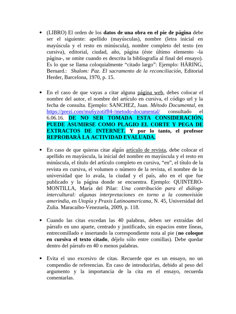 Formas de citar | PDF