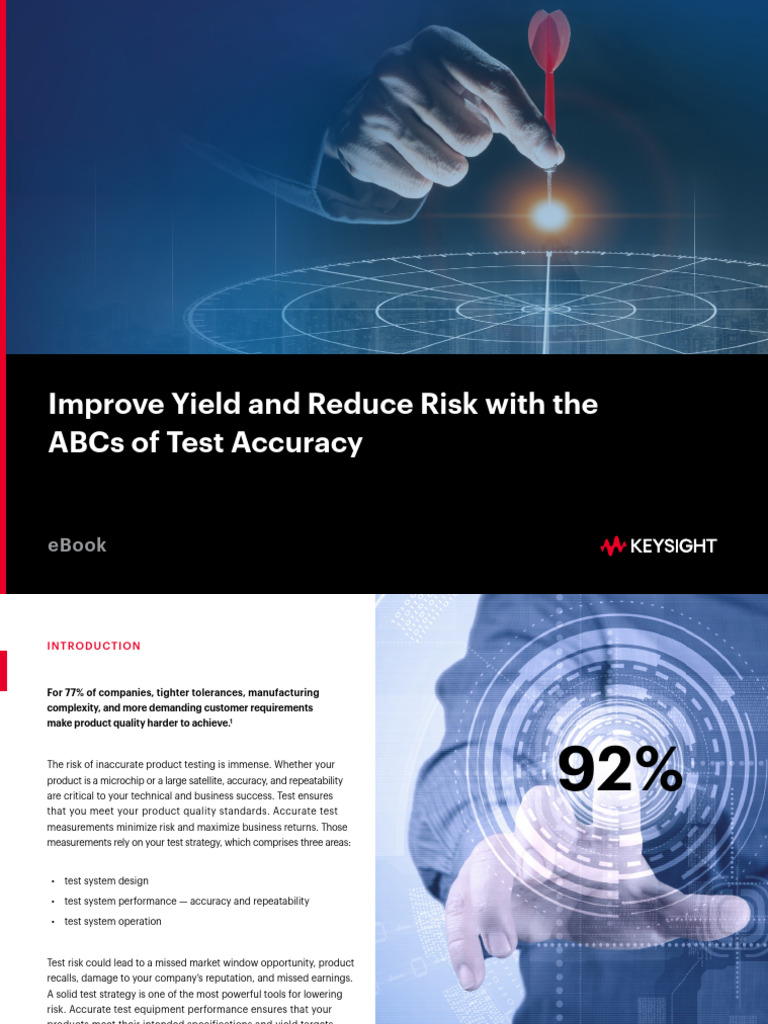 Test Accuracy: Boost Yield & Minimize Risk | PDF | Calibration | Risk