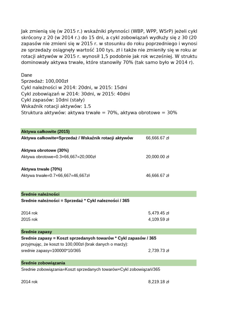 Zadania Analiza | PDF